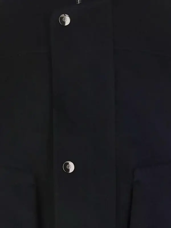 Giorgio Armani Zip-up High-neck Jacket - Blue