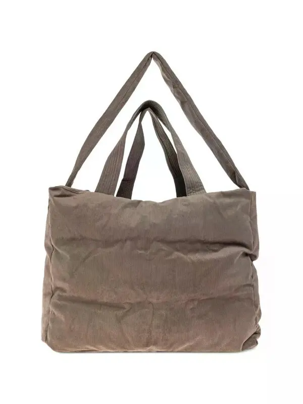 RETHINKIT STUDIOS Corduroy Logo-patch Tote Bag