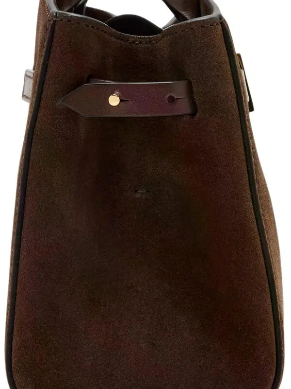 DEMELLIER Small Hudson Suede Tote Bag