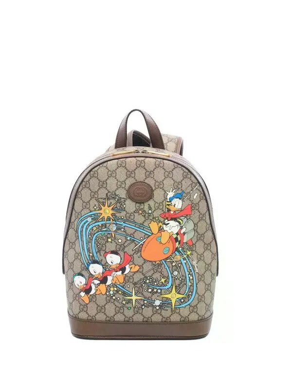 Gucci 2016-2026 Disney Donald Duck Gg Supreme Backpack