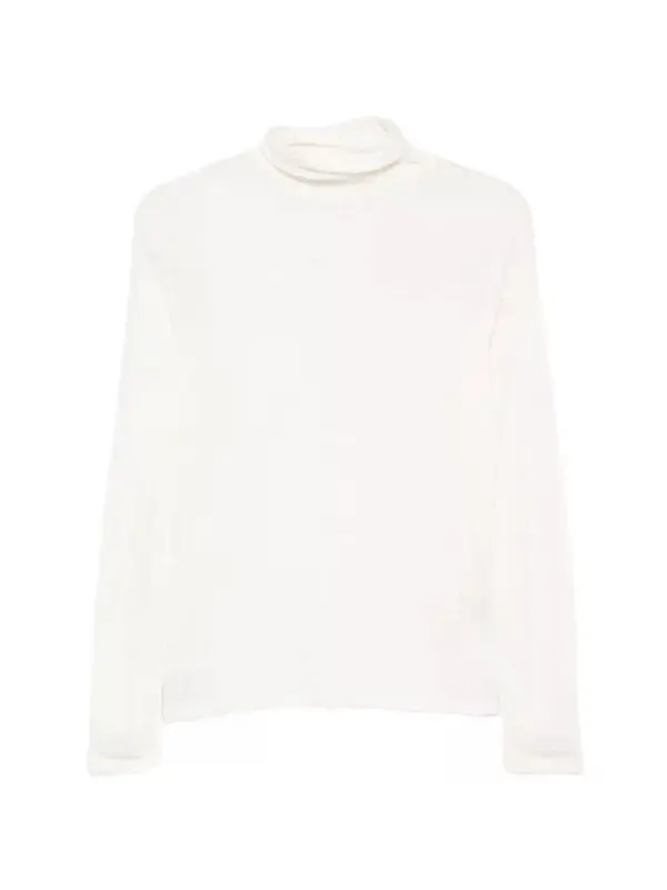 Majestic Filatures Roll-neck Long-sleeve T-shirt - Neutrals