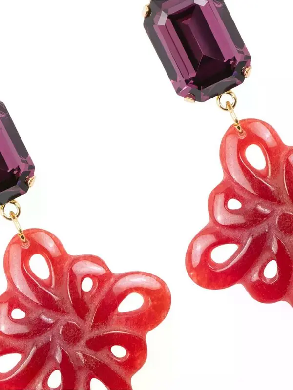 JENNIFER BEHR Katherina Crystal-embellished Earrings