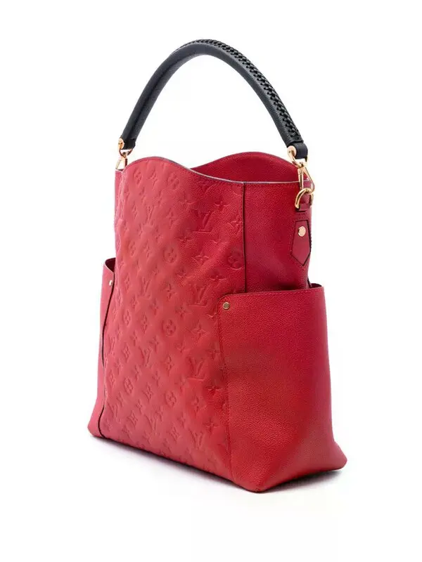 LOUIS VUITTON 2015 Monogram Empreinte Bagatelle Satchel