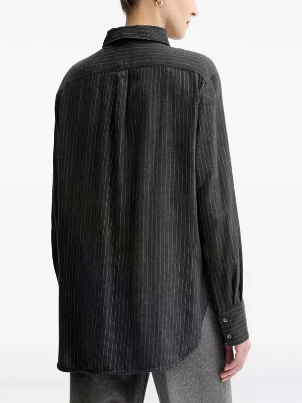 Marc O'polo Pinstripe-pattern Patch-pocket Shirt