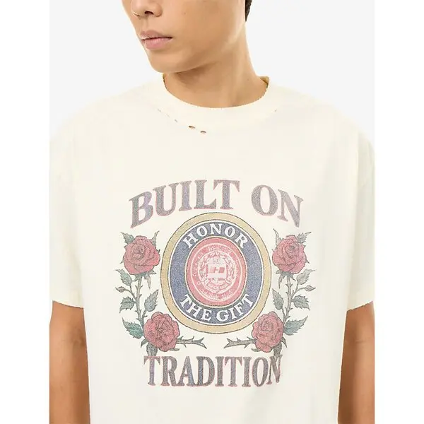 HONOR THE GIFT Tradition Rose Graphic Cotton T-shirt