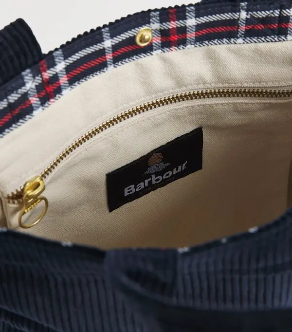 Barbour Mini Corduroy Carrick Tote Bag