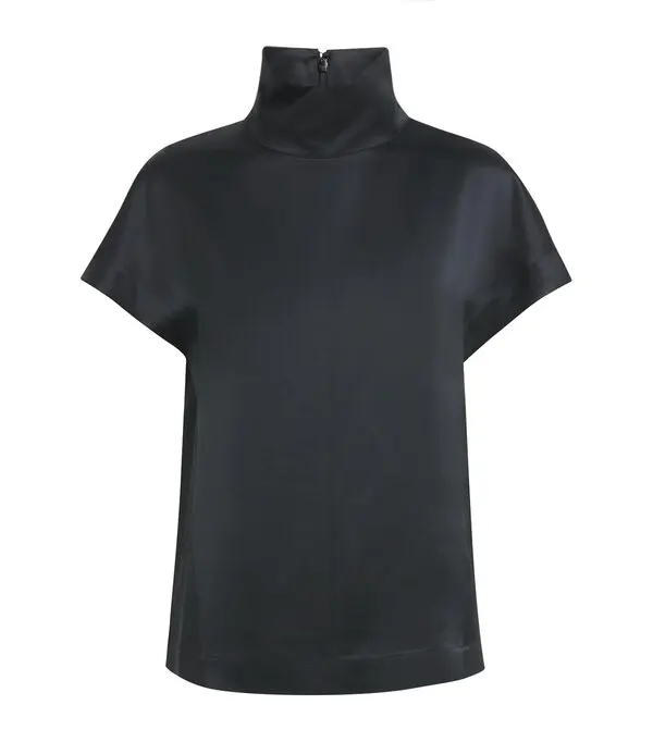ANINE BING High-neck Samson Top