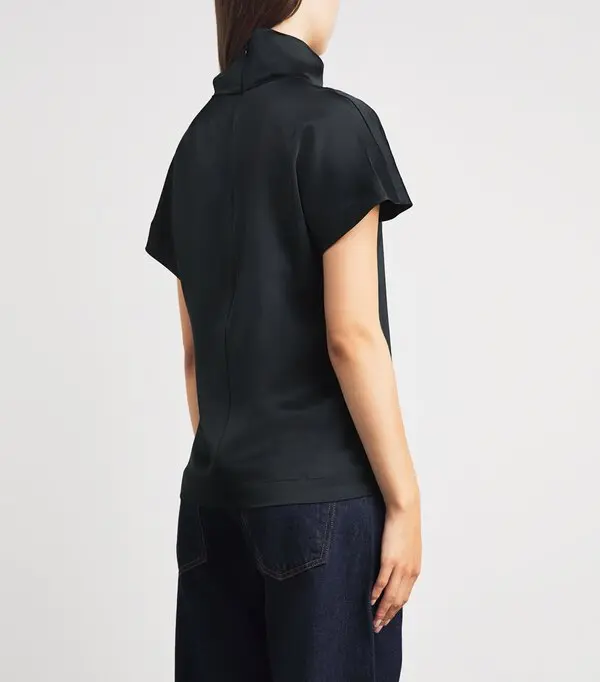 ANINE BING High-neck Samson Top