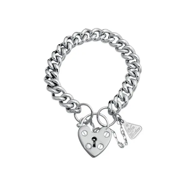 VON TRESKOW Small Mama Heart Padlock Bracelet