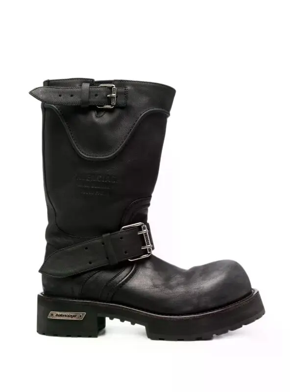 Balenciaga Venom Leather Boots