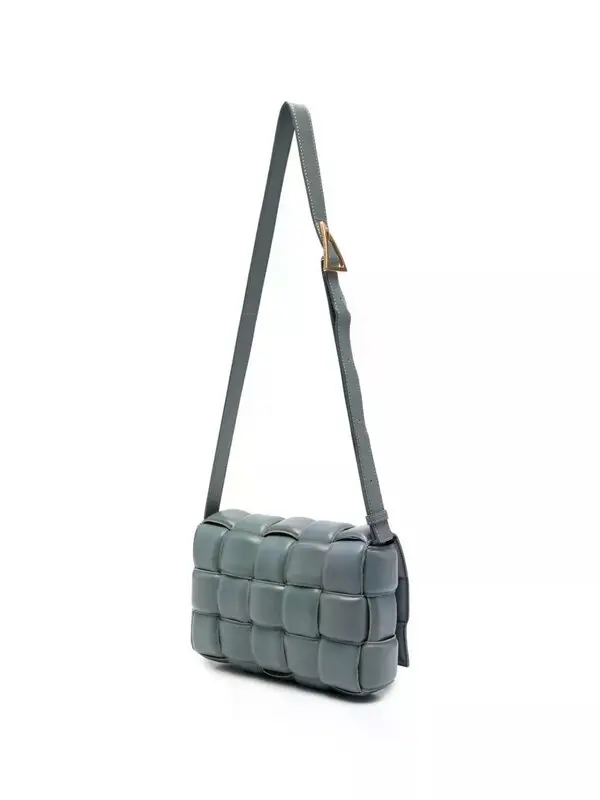 Bottega Veneta 2010s Cassette Intrecciato Shoulder Bag