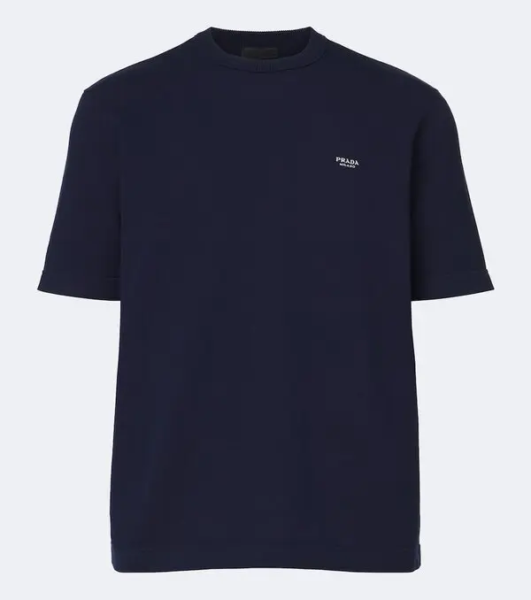 Prada Logo Cotton T-shirt