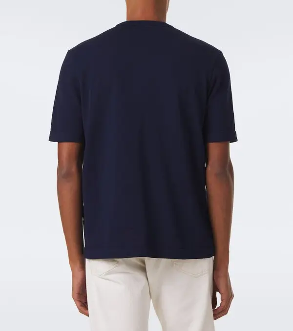 Prada Logo Cotton T-shirt