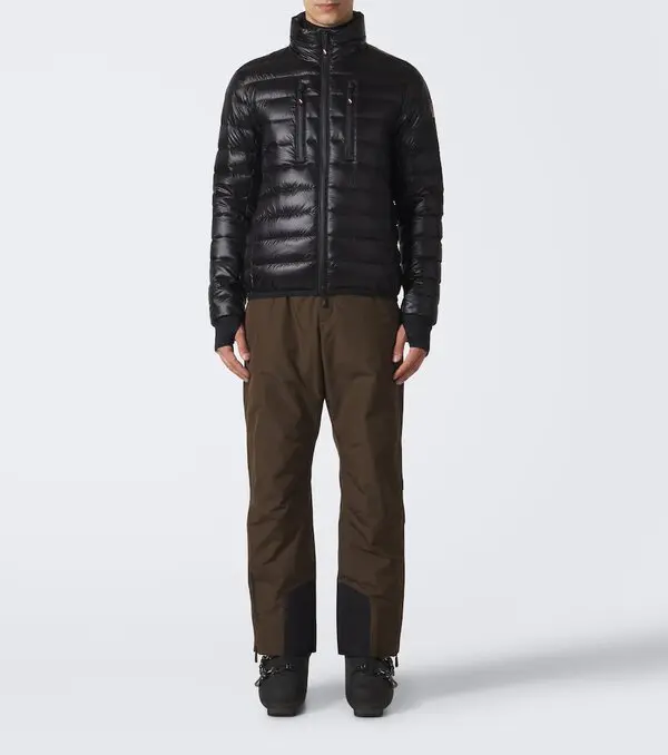 Moncler Hers Down-paneled Ski Jacket