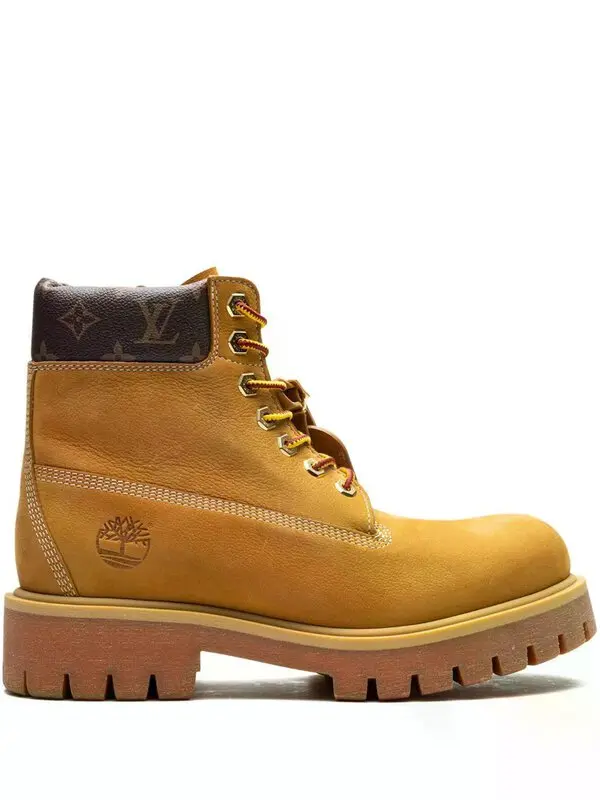 LOUIS VUITTON X Timberland Ankle Boots - Brown