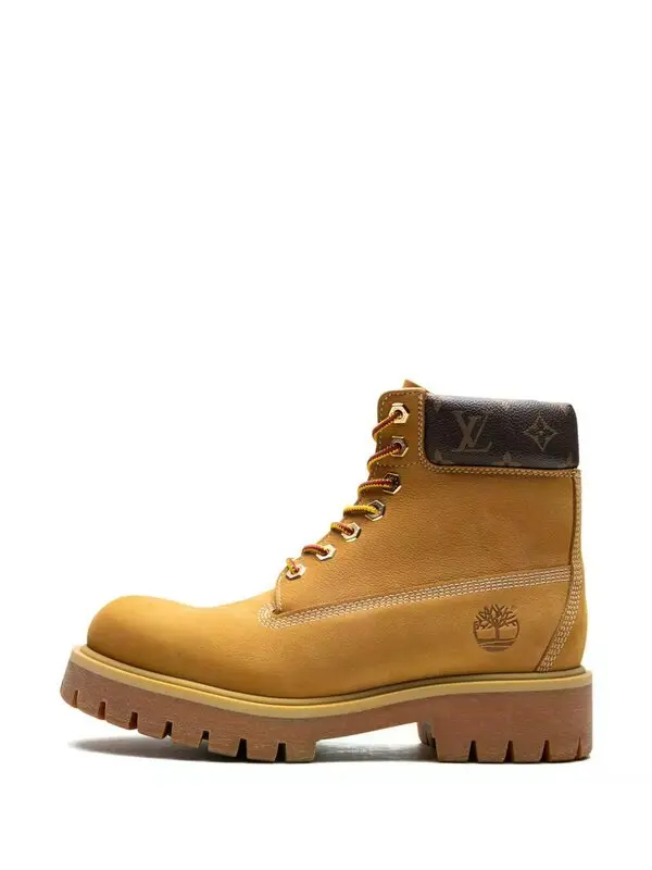 LOUIS VUITTON X Timberland Ankle Boots