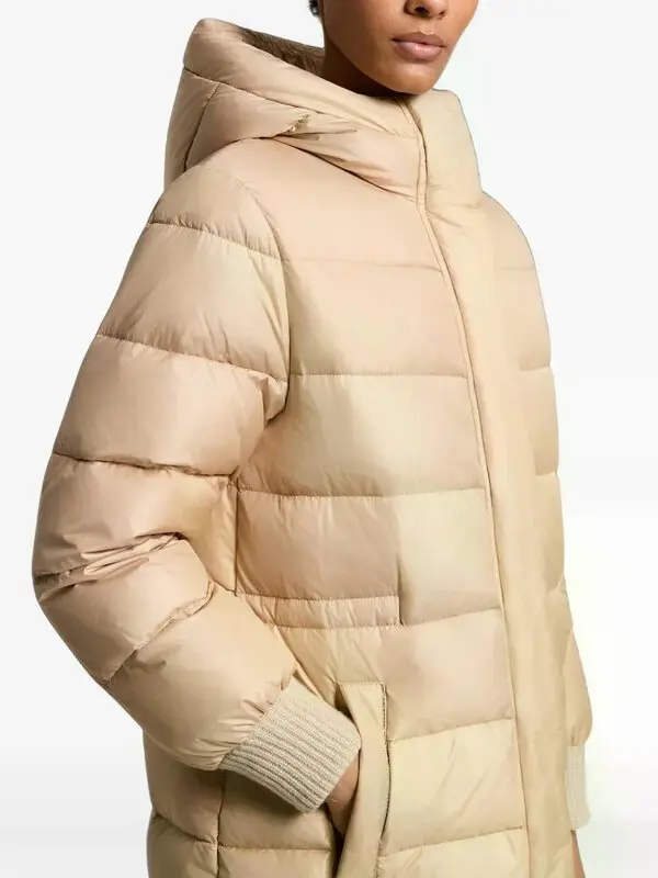 Peserico Hooded Padded Coat