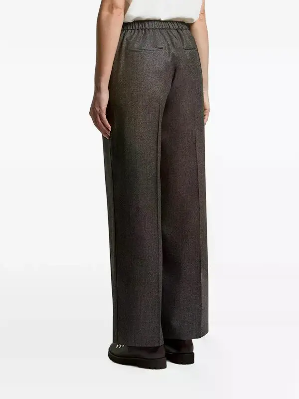 Peserico Elasticated-waistband Pleated Trousers