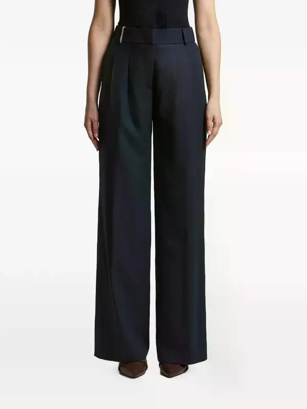 Peserico Pleated Wide-leg Trousers