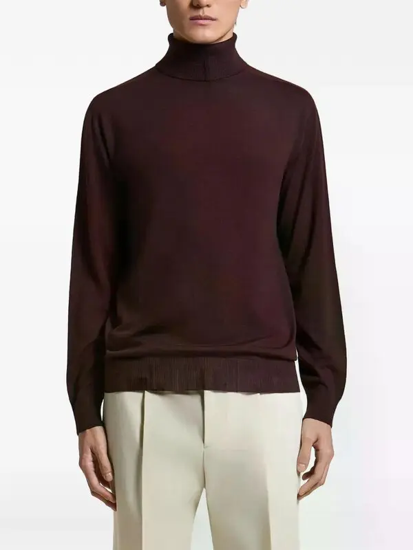 Peserico Roll-neck Knitted Sweater