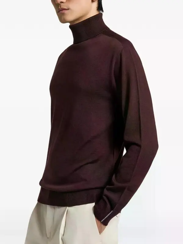 Peserico Roll-neck Knitted Sweater