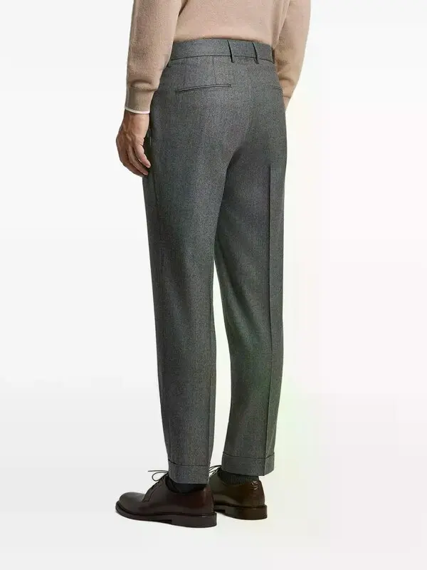 Peserico Pinstripe Pleated Trousers