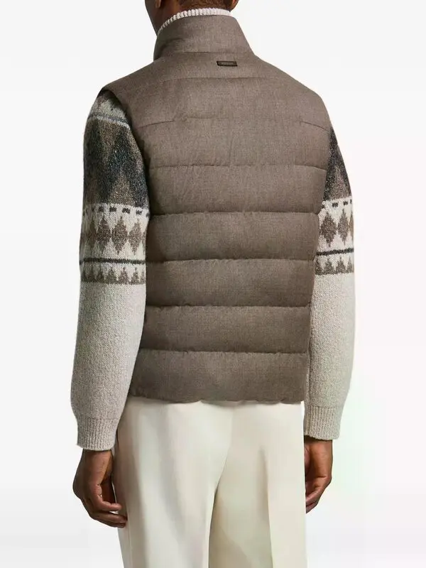 Peserico Quilted Padded Gilet