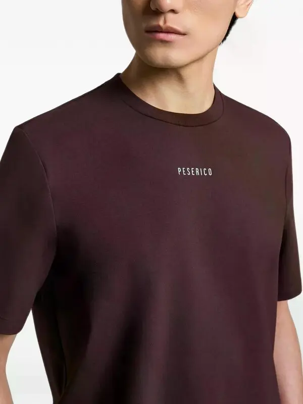 Peserico Logo-print Crew-neck T-shirt