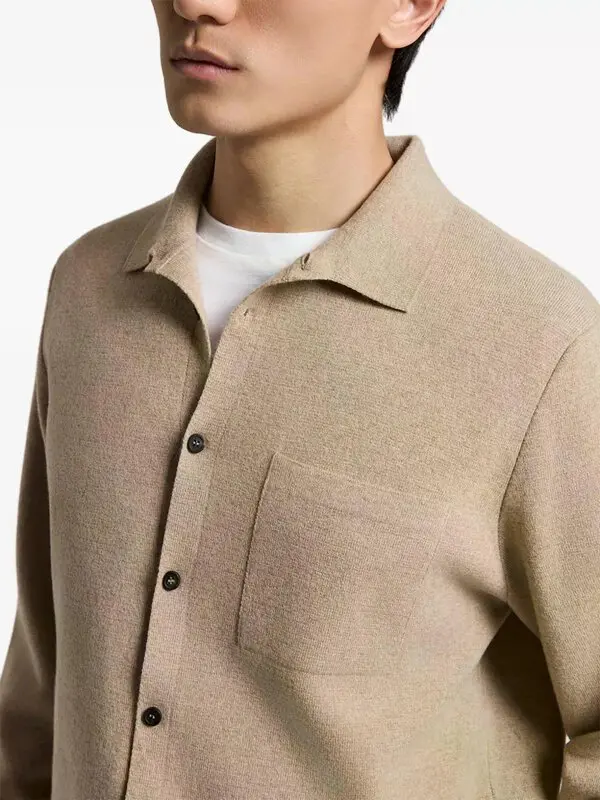 Peserico Button-up Chest-pocket Shirt