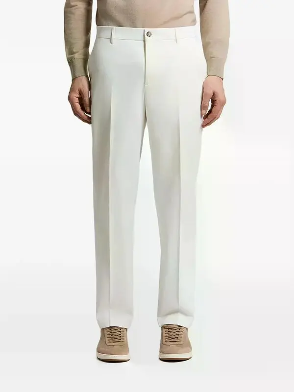 Peserico Pressed-crease Chino Trousers