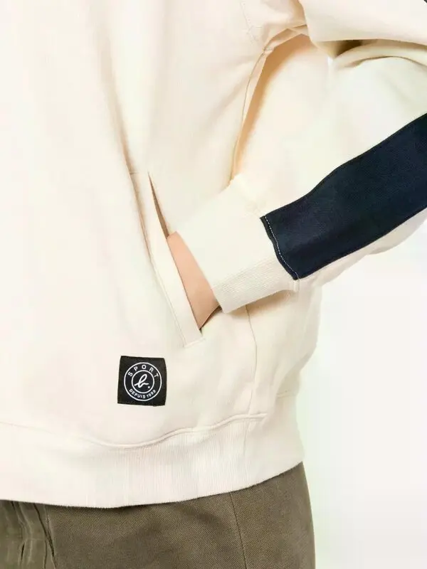 AGNES B. Half-zip Polo