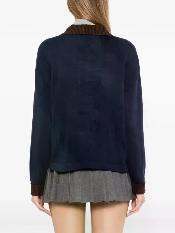 AGNES B. Sweater Bedale Cardigan