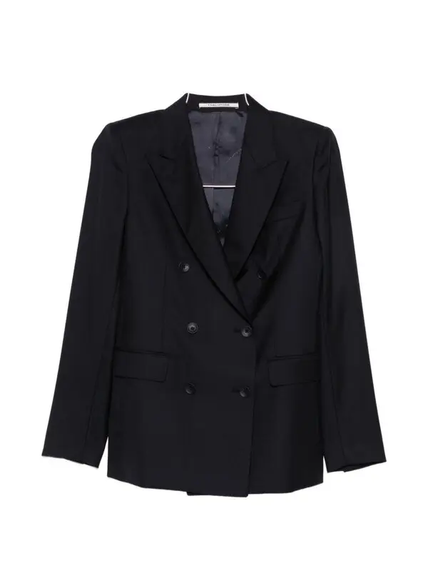 Tagliatore Double-breasted Wool Suit - Blue