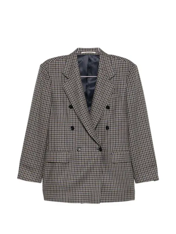 Tagliatore Wool Double-breasted Jacket - Blue