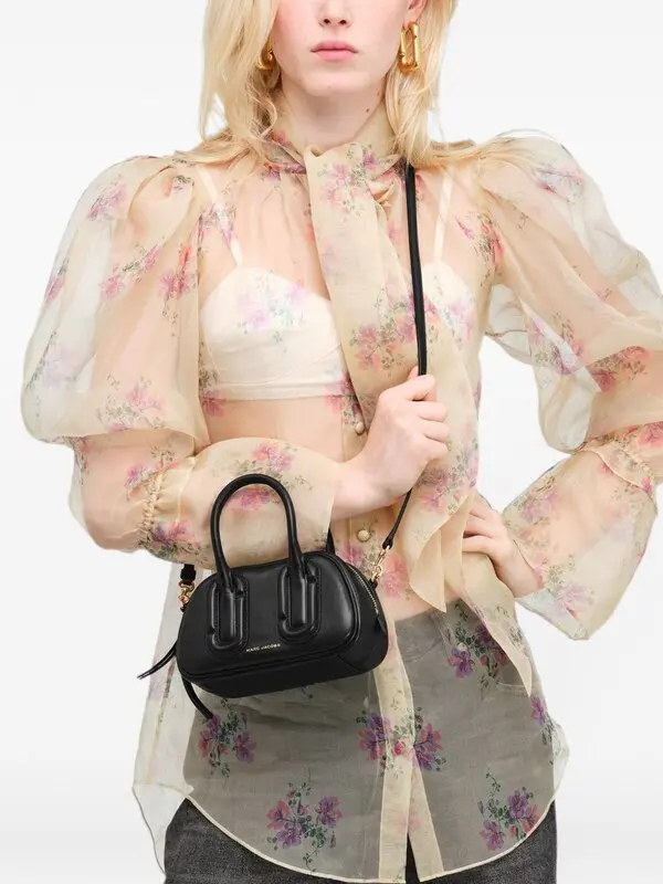 Marc Jacobs The Bauletto Micro Leather Handbag