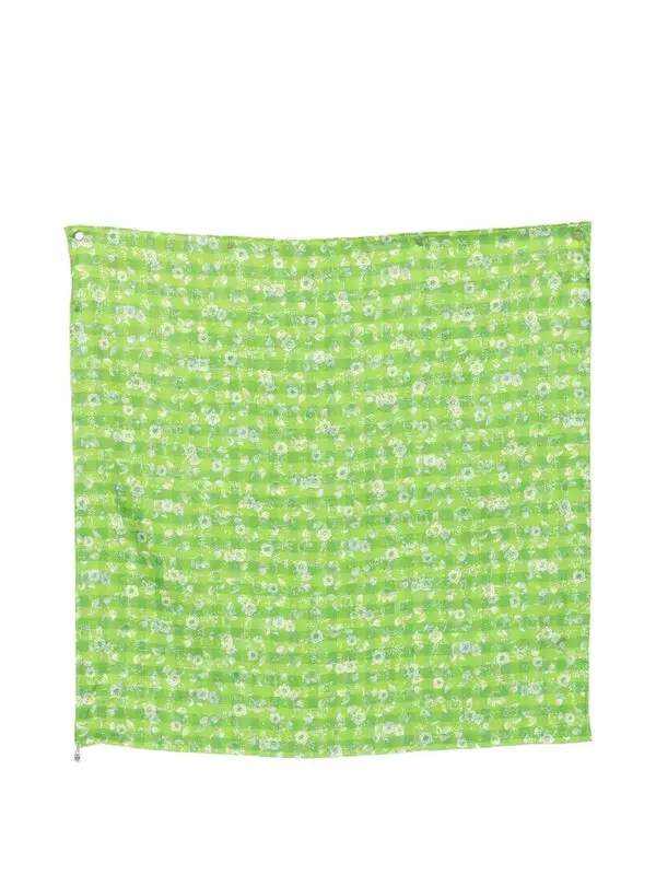 Loewe Silk Scarf - Blue