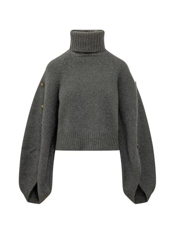 Zimmermann Valiant Wool Jumper - Grey