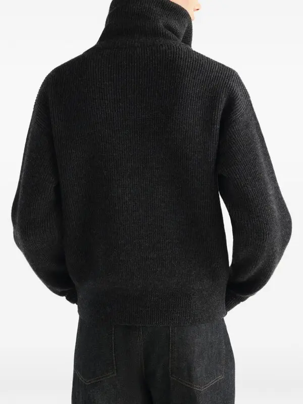LEMAIRE Wool Zipped Cardigan