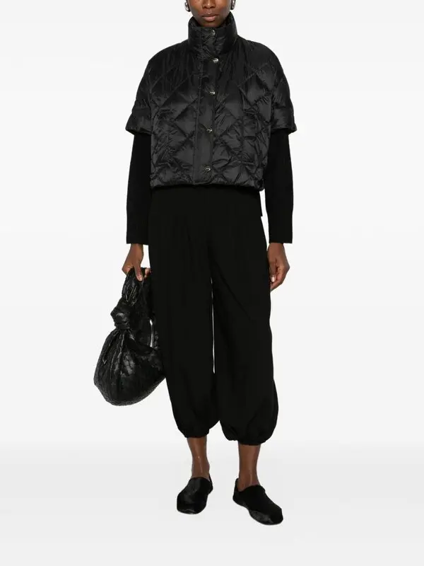 Max Mara Quilted Down Jacket