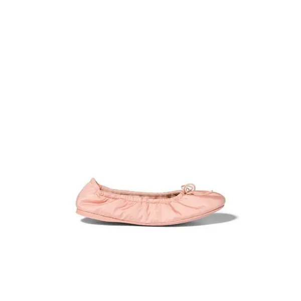 Miu Miu Foldable Technical Fabric Ballerinas