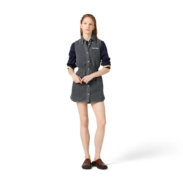 Miu Miu Fleece Dress