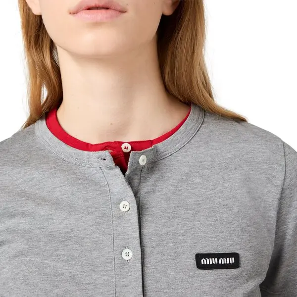 Miu Miu Jersey T-shirt