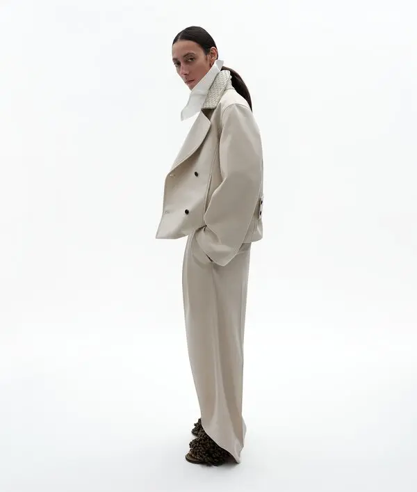 Bottega Veneta Wool Cotton Trousers