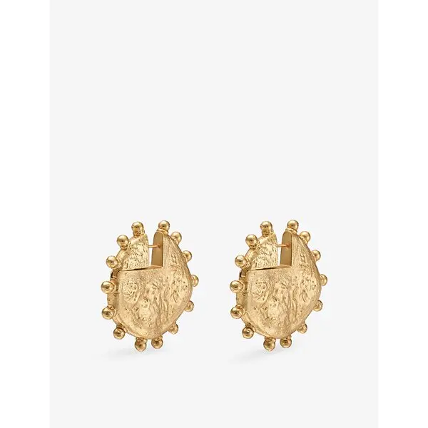 Zimmermann Idle -plated Brass Hoop Earrings