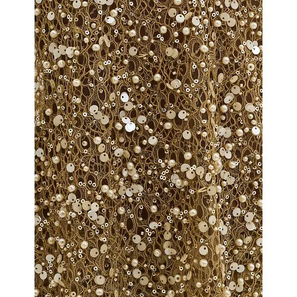 MALINA Pamela Embellished-sequin Straight-leg Trousers