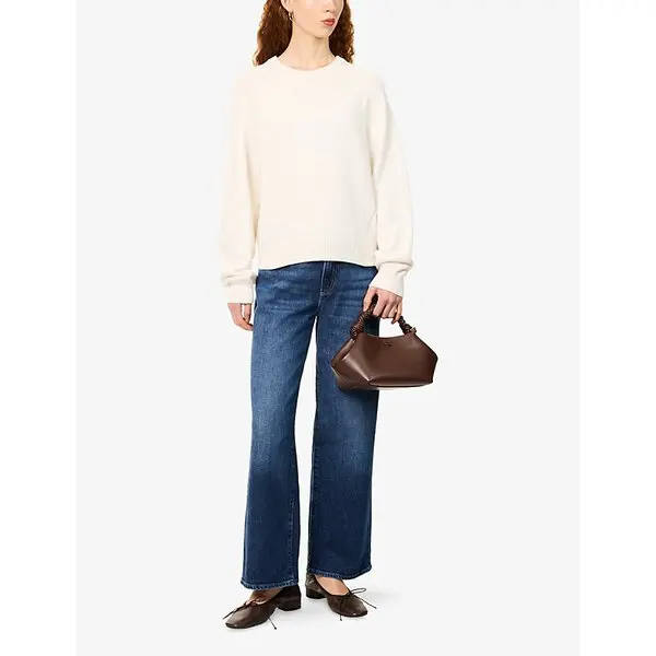 Paige Dana Straight-leg Denim Jeans