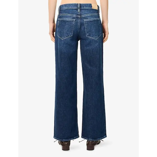 Paige Dana Straight-leg Denim Jeans