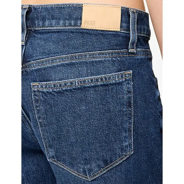 Paige Dana Straight-leg Denim Jeans