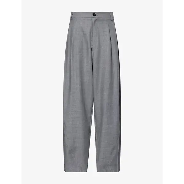 DARKPARK Phebe Wide-leg Cotton Trousers