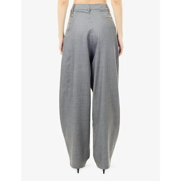 DARKPARK Phebe Wide-leg Cotton Trousers
